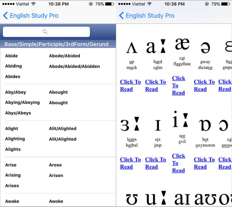 English Study Pro: Phần mềm học tiếng Anh trên điện thoại miễn phí