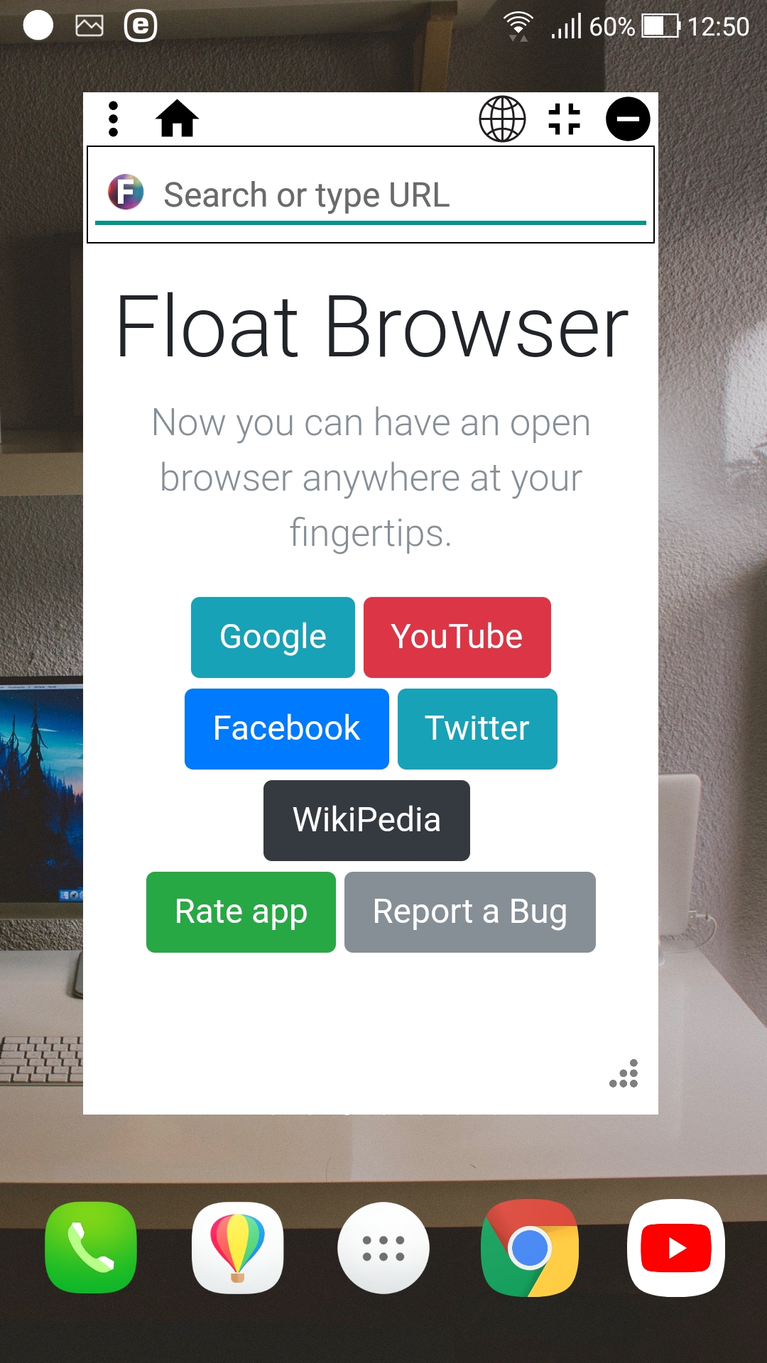 Float Browser: Trình duyệt nổi, chặn quảng cáo và hỗ trợ phát nền trên Android