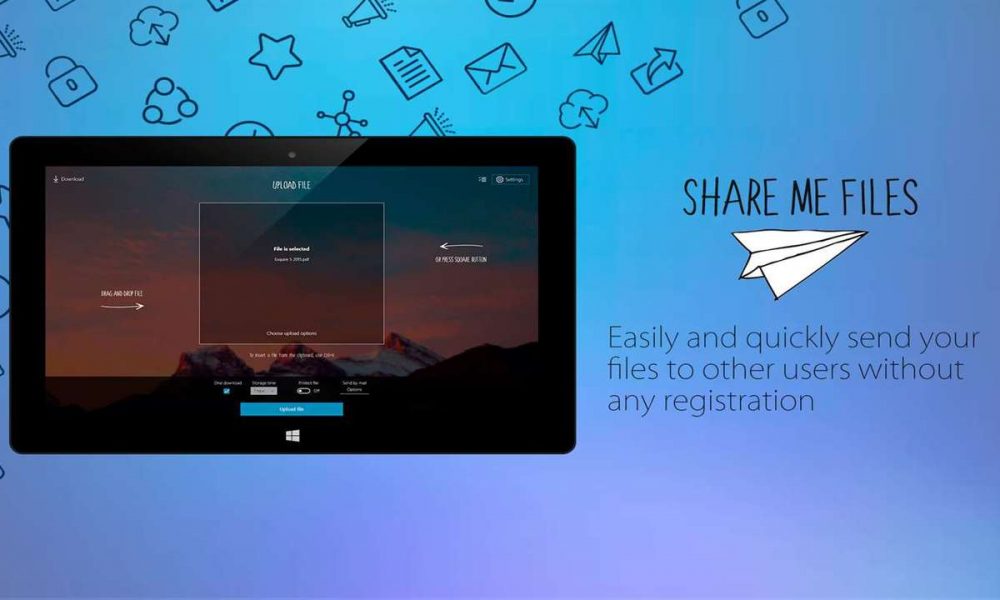 Share me Files: Ứng dụng cho bạn chia sẻ file tạm thời trên Windows 10