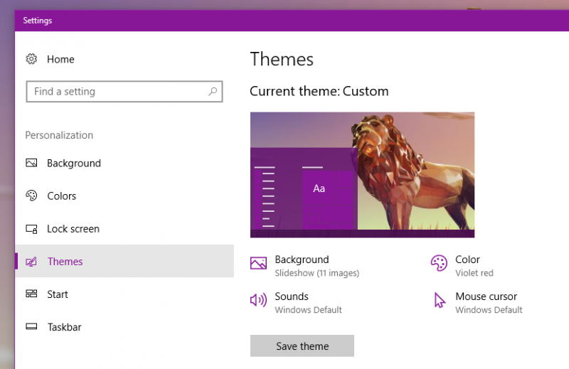 Tổng hợp 26 theme mới cho Windows 10