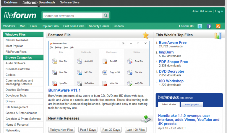 Top 15 trang tải miễn phí phần mềm máy tính an toàn