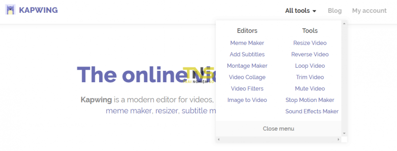 Những tính năng nổi bật khác của Kapwing