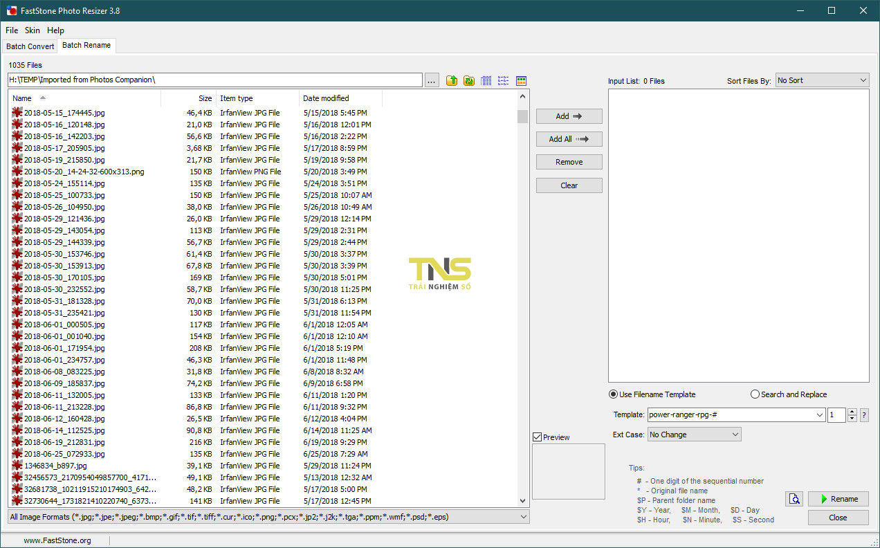 Cách đổi tên cùng lúc nhiều file trên Windows 10
