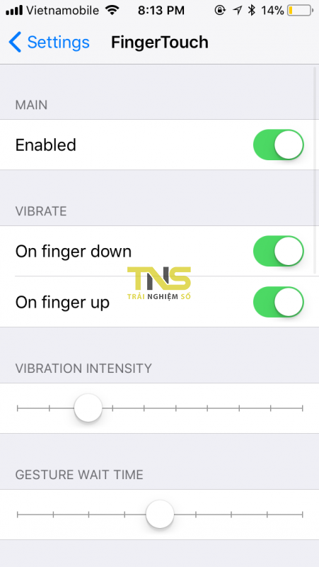 FingerTouch - thêm nhiều tính năng độc đáo cho nút Home