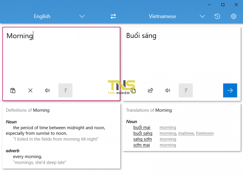 Lingua Translate: Ứng dụng dịch thuật 4,99$ đang miễn phí trên Windows 10