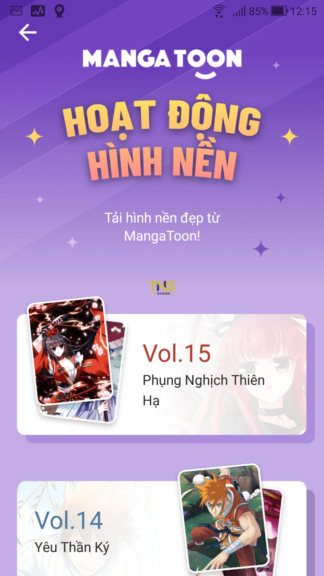 Các điểm nổi bật của MangaToon