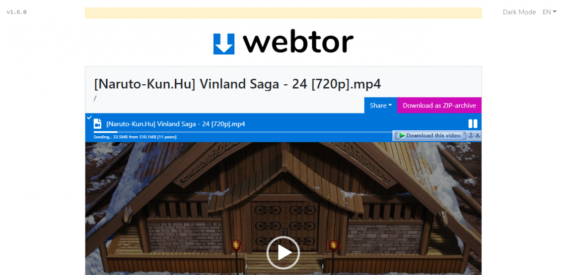 Webtor.io và những thông tin bổ sung không thể bỏ lỡ