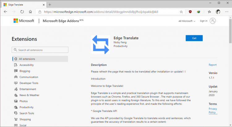 Khám Phá Các Tính Năng Hữu Ích Của Edge Translate