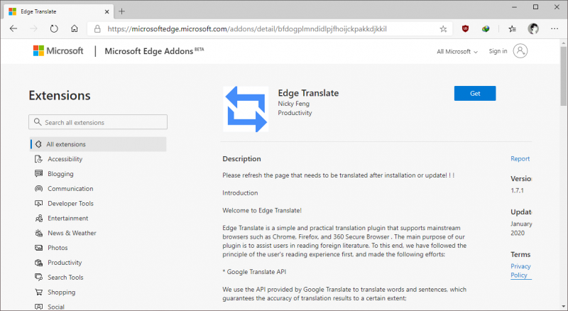 Khám Phá Các Tính Năng Hữu Ích Của Edge Translate