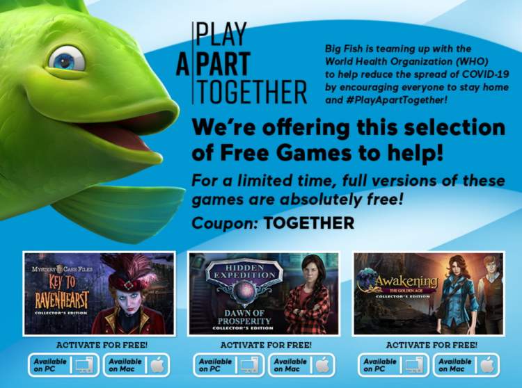 Big Fish Games vẫn đang miễn phí 8 game tìm vật ẩn rất hay