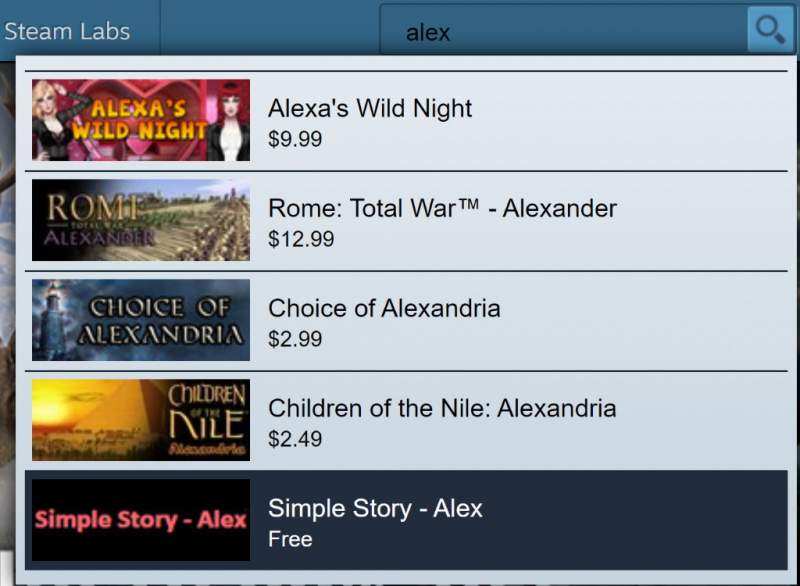 Đang miễn phí 2 game phiêu lưu thời lượng ngắn Simple Story - Alex và ...