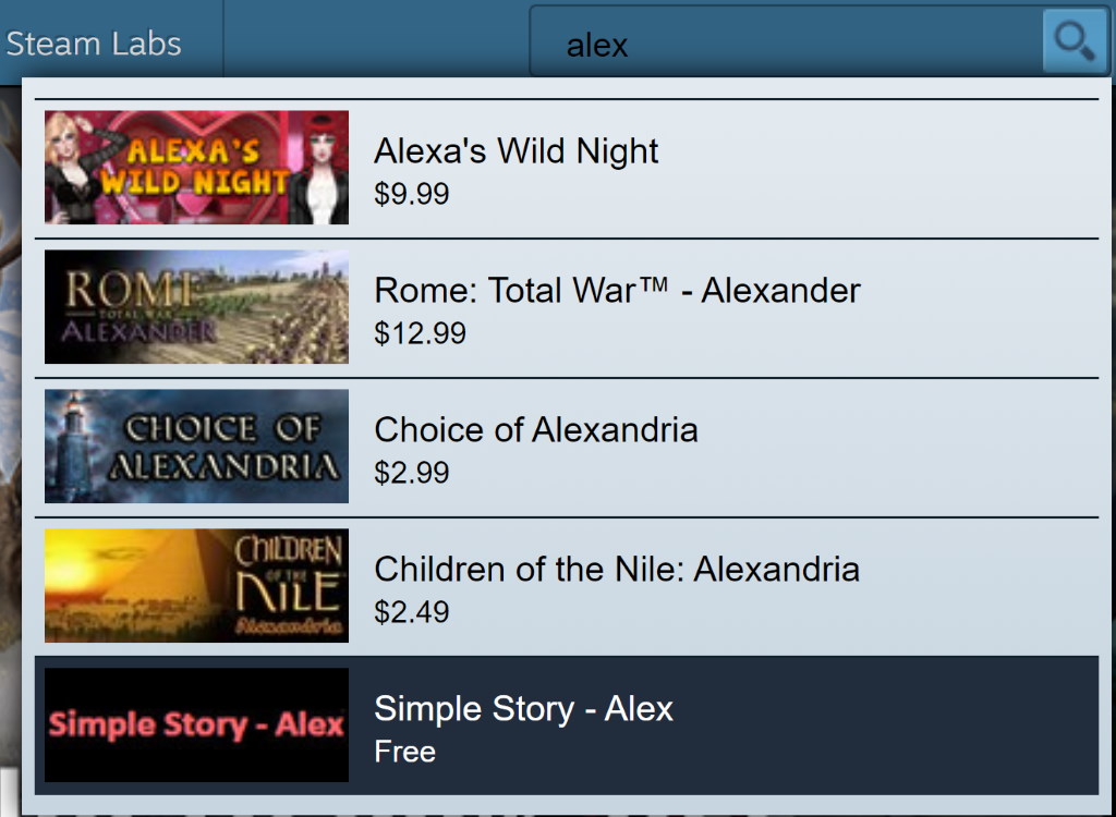 Đang miễn phí 2 game phiêu lưu thời lượng ngắn Simple Story - Alex và ...