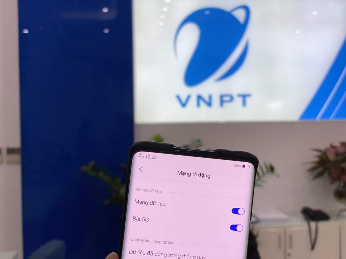 VNPT thử nghiệm VinaPhone 5G đạt tốc độ 2,2Gbps