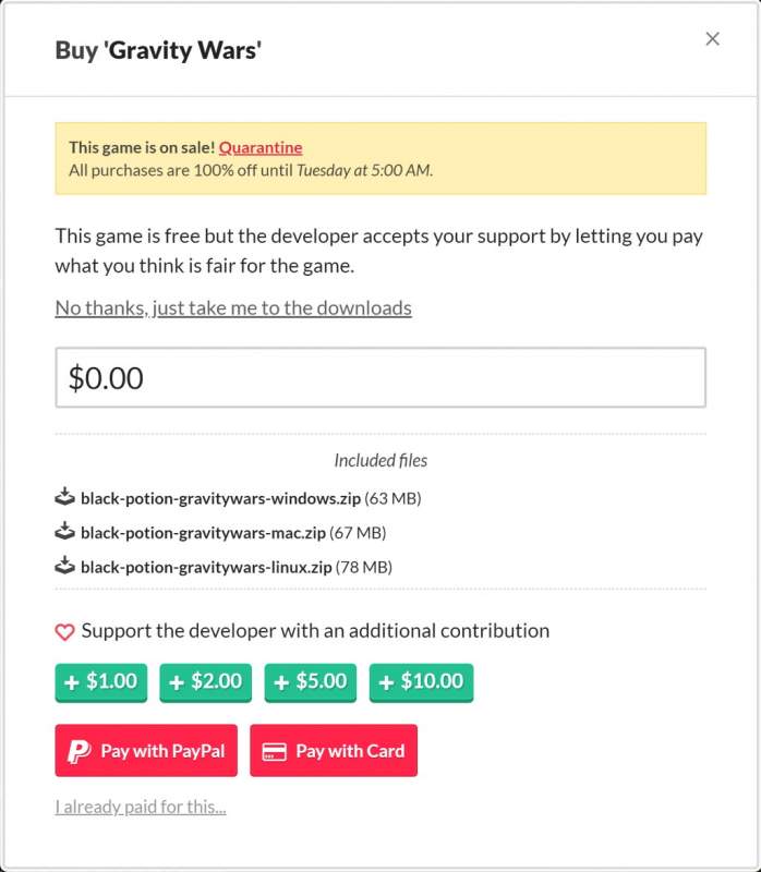 Đang miễn phí 2 game Transpose (thực tế ảo) và Gravity Wars rất hay