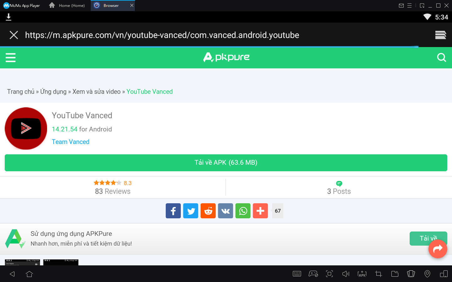 MuMu App Player: Phần mềm giả lập Android “nhẹ cân” cho Windows