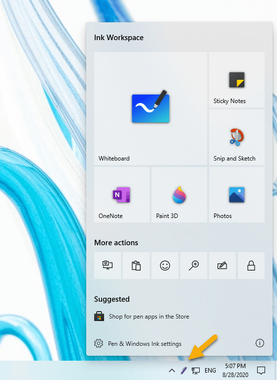 Ink Workspace: Ứng dụng tiện lợi cho dân thiết kế đồ họa trên Windows 10
