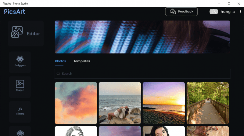Cách dùng PicsArt Photo Studio trên Windows 10