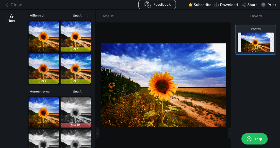 Cách dùng PicsArt Photo Studio trên Windows 10