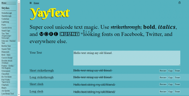 YayText: cách viết chữ đẹp, độc đáo trên Facebook