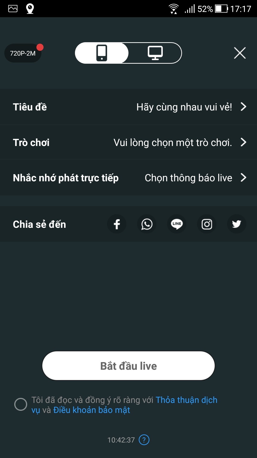 Nonolive: live stream game trên PC, điện thoại, OBS Studio