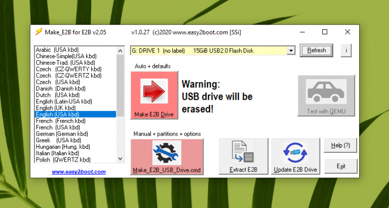 Hướng dẫn sử dụng Easy2Boot để tạo USB cài đặt Windows