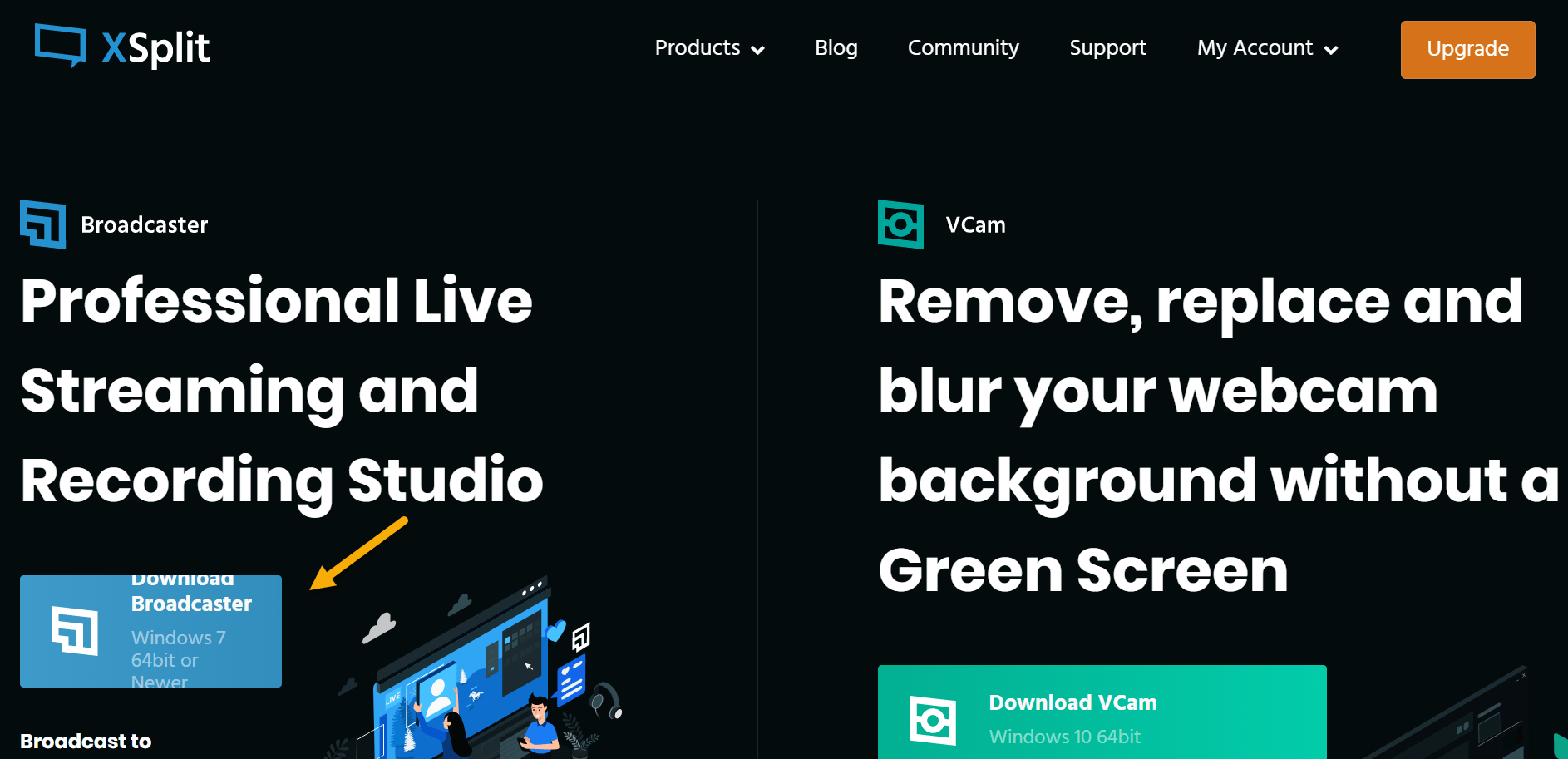 XSplit Broadcaster: livestream lên YouTube, Facebook, dễ dàng
