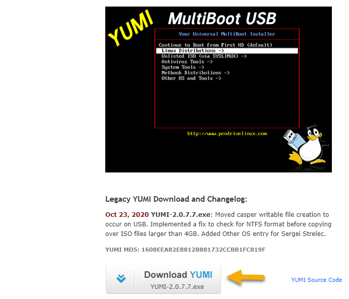 Lưu ý khi sử dụng phần mềm YUMI cho USB Multiboot