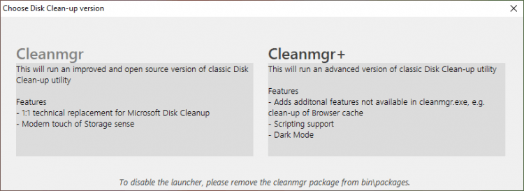 Cleanmgr+: dọn dẹp ổ đĩa, xóa cache trình duyệt