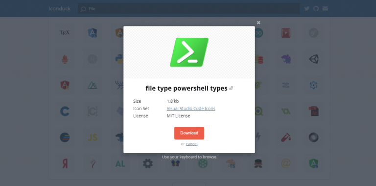Iconduck: Hơn 100 ngàn icon bản quyền cho bạn tải xuống miễn phí