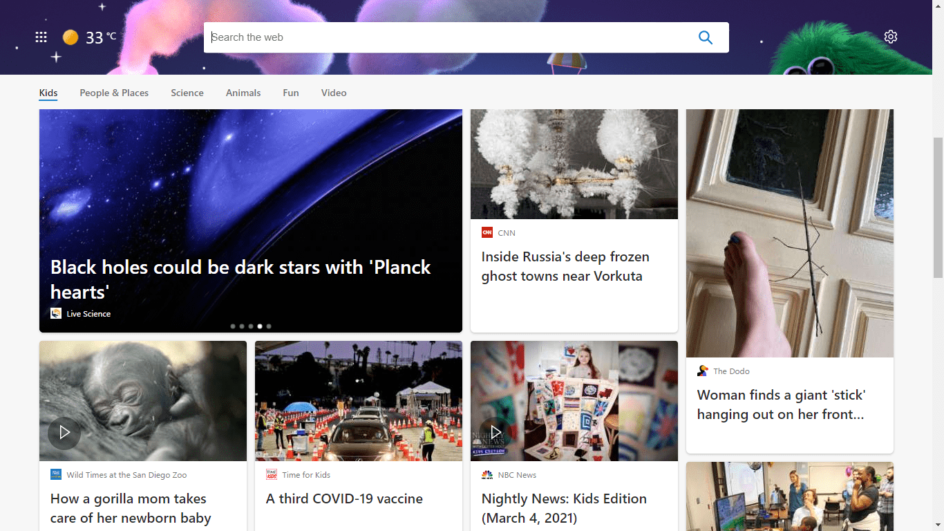 Cách bật và sử dụng Kids Mode trên Microsoft Edge