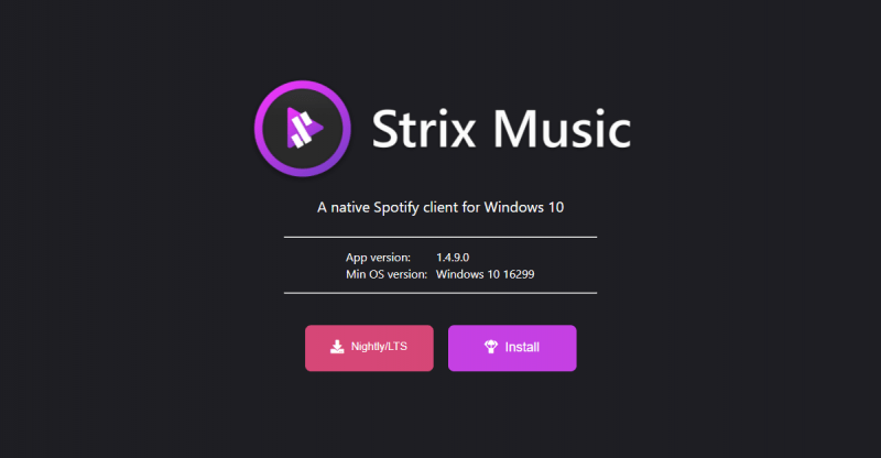 Strix Music: Quản lý nhiều tài khoản Spotify trong một nơi