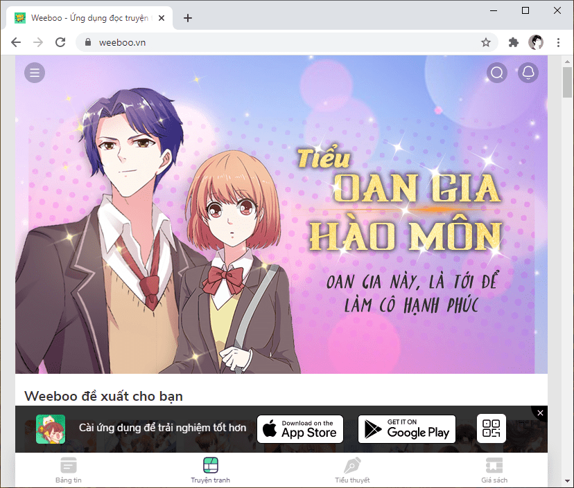 Osanh các tính năng nổi bật của Weeboo