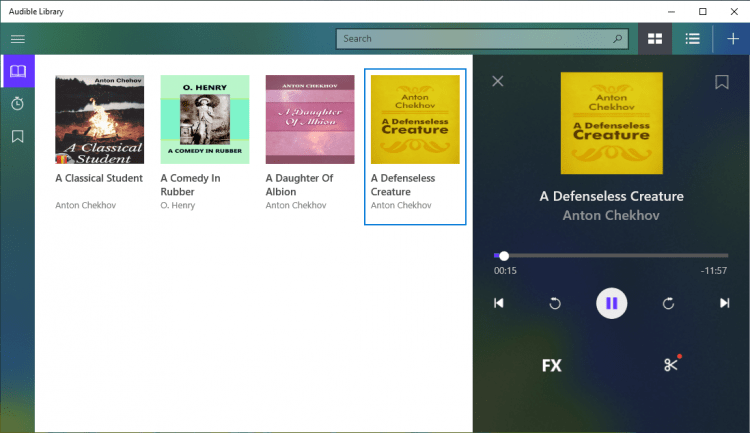 Audible Library: Ứng dụng chuyên dụng quản lý sách nói trên Windows 10