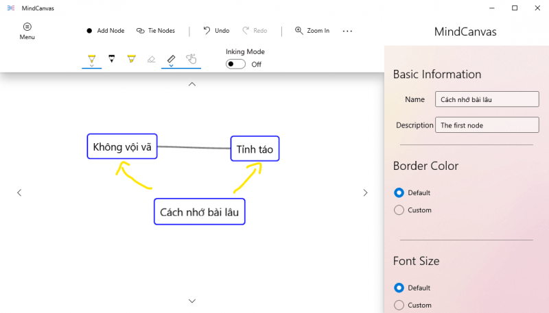 MindCanvas: Lập sơ đồ tư duy, trích xuất ra nhiều định dạng