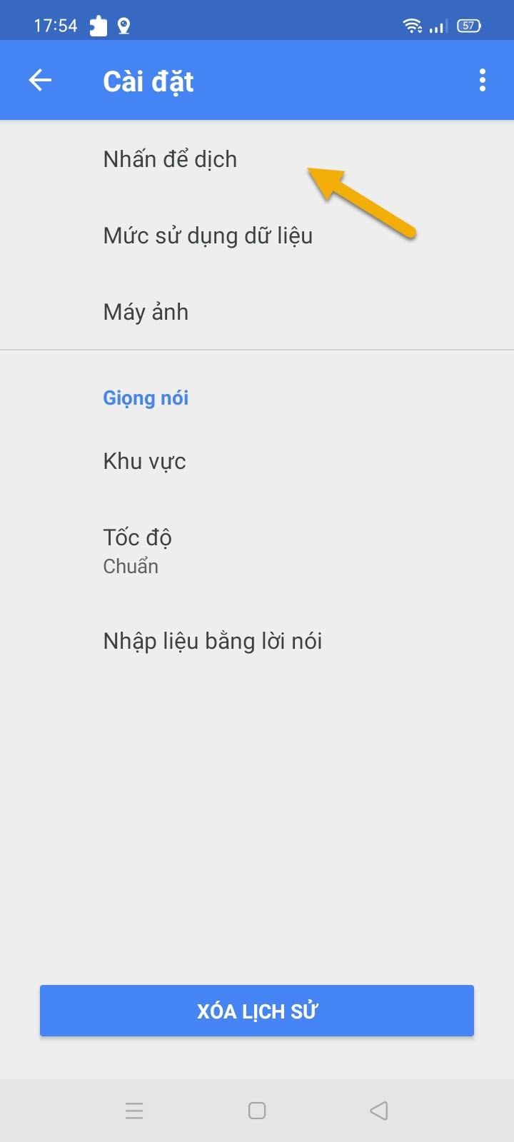 Cách dịch văn bản với Google Translate không cần chuyển ứng dụng