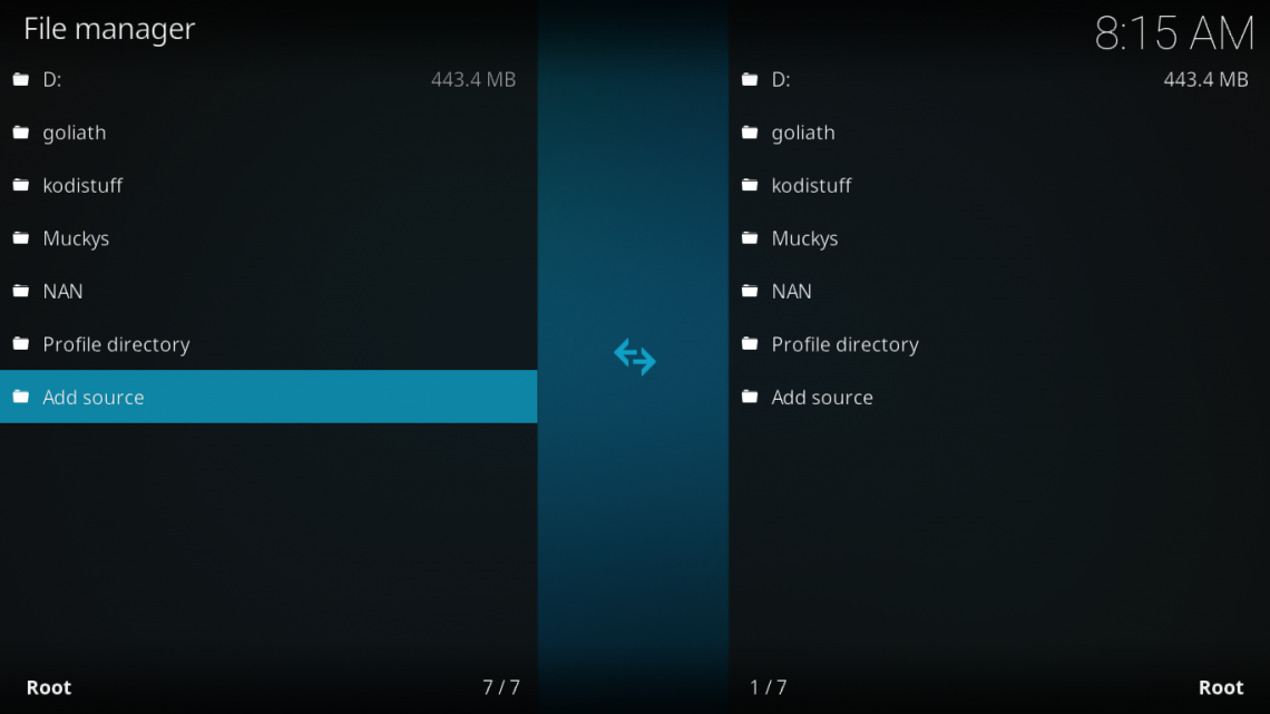 Các điểm bổ sung về Kodi và tiện ích Indigo