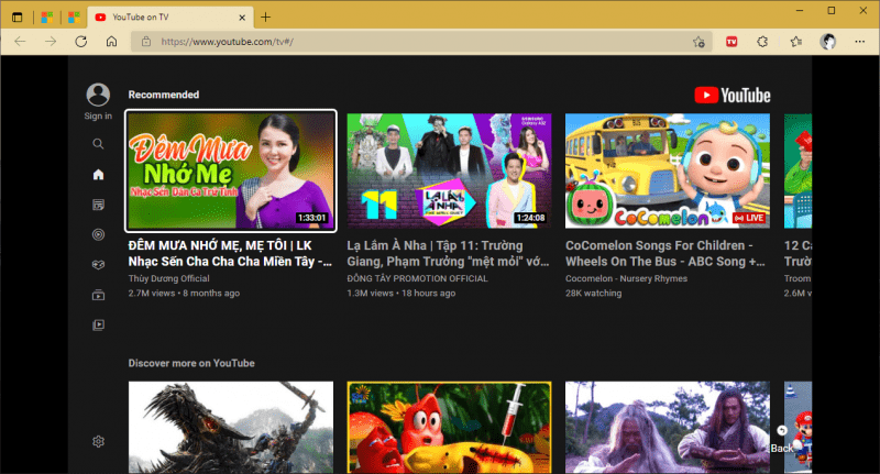 Hướng dẫn sử dụng YouTube TV trên PC