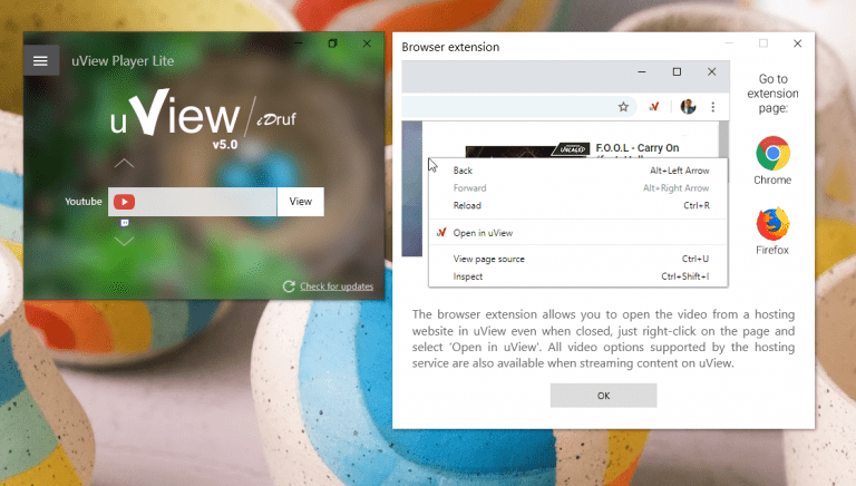 Phát video YouTube, Netflix,... trong cửa sổ nổi và đánh dấu xem lại