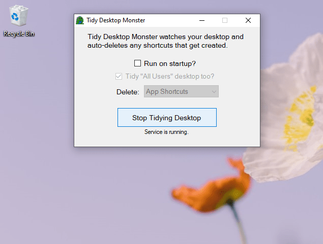 Hướng dẫn sử dụng Tidy Desktop Monster để quản lý lối tắt