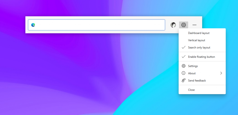 Cách sử dụng Web Widget trên Microsoft Edge