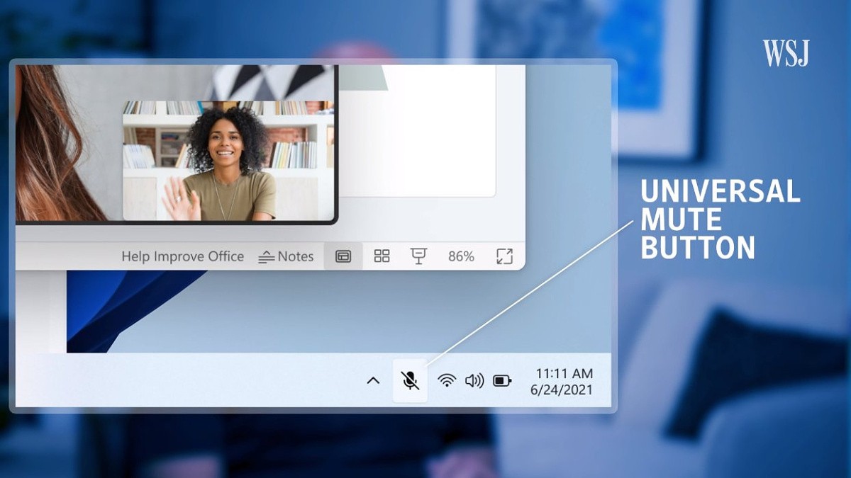 Nút universal mute button trên Windows 11 là gì?