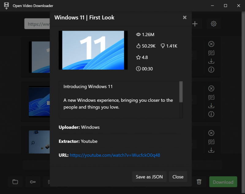 Open Video Downloader: Tải video, playlist, kênh YouTube miễn phí