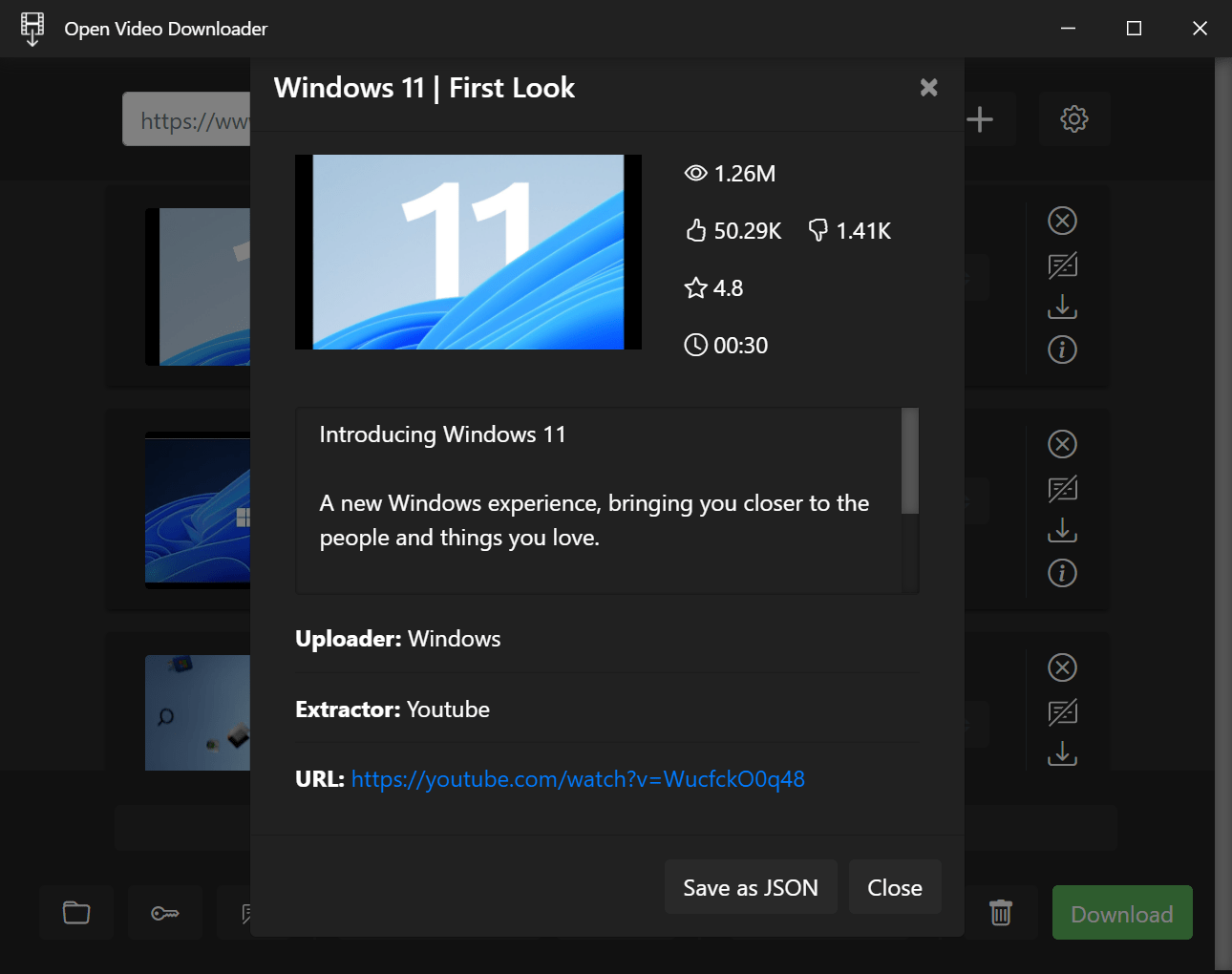 Open Video Downloader: Tải video, playlist, kênh YouTube miễn phí