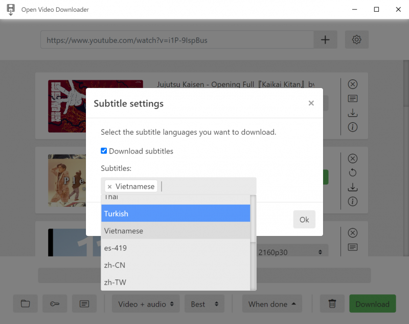 Open Video Downloader: Tải video, playlist, kênh YouTube miễn phí