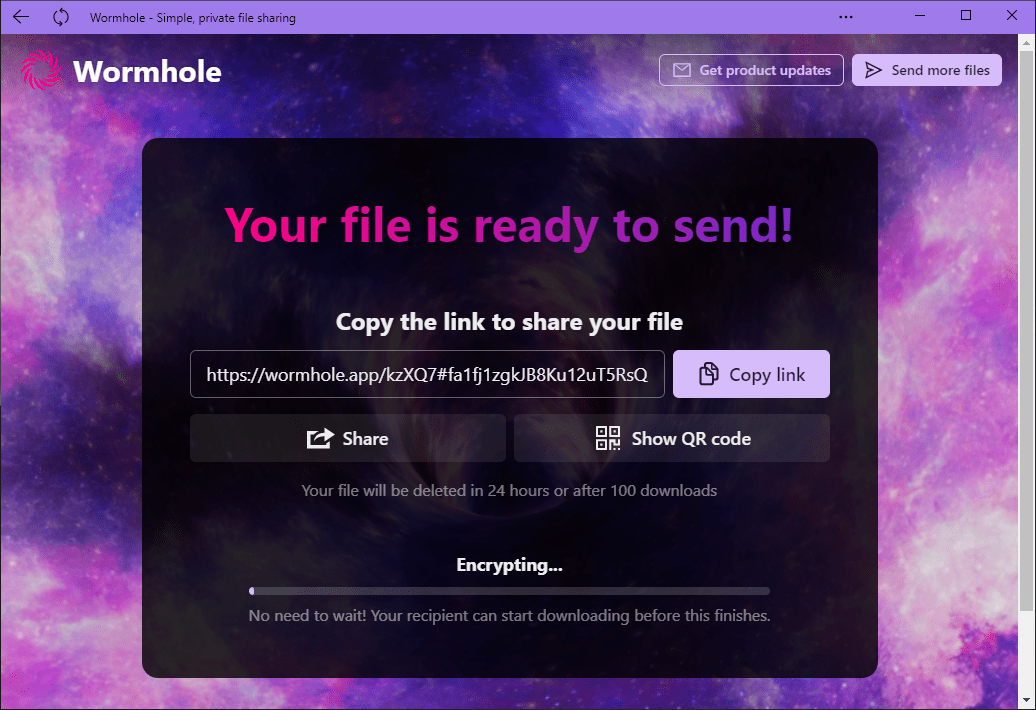 Wormhole đã có mặt trên Microsoft Store