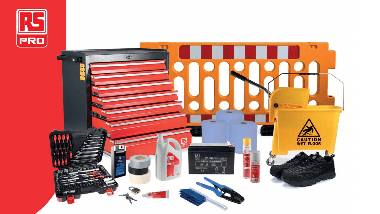 RS Components ra mắt các giải pháp bảo trì thiết bị RS PRO