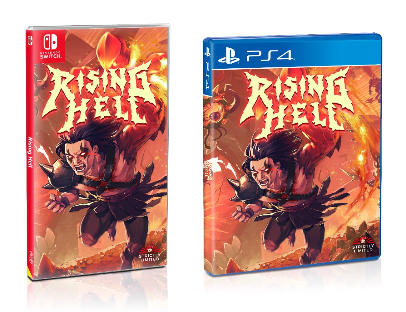Game hành động Rising Hell phát hành bản box cho Switch và PS4