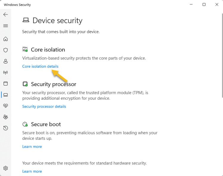 Hướng Dẫn Bật Tính Năng Memory Integrity Trong Windows 11