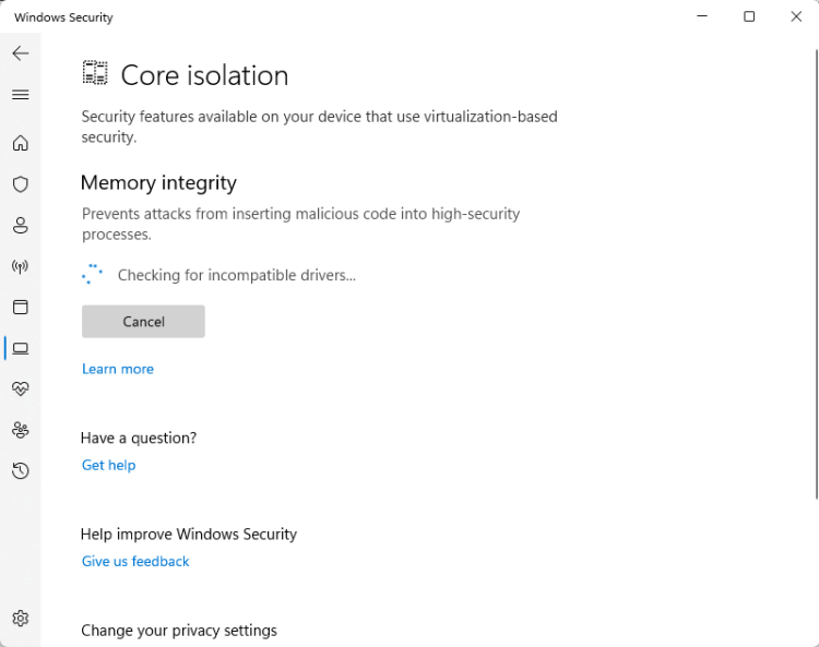 Hướng Dẫn Bật Tính Năng Memory Integrity Trong Windows 11