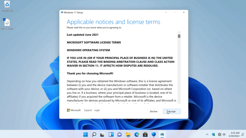 Cách sửa lỗi Windows 11 bằng tệp ISO